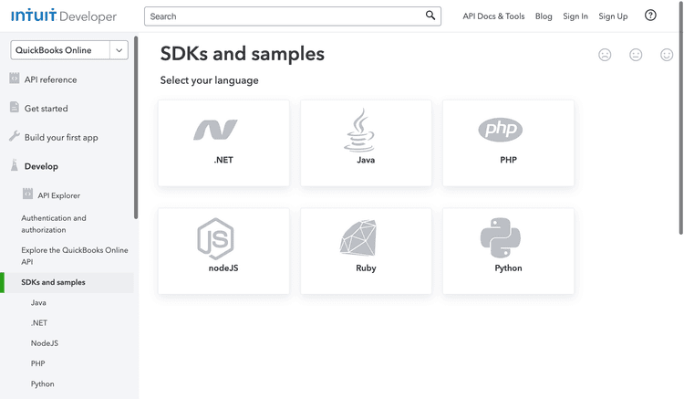 QuickBooks API Docs - Auth, Webhooks, SDKs for Developers | API Refs