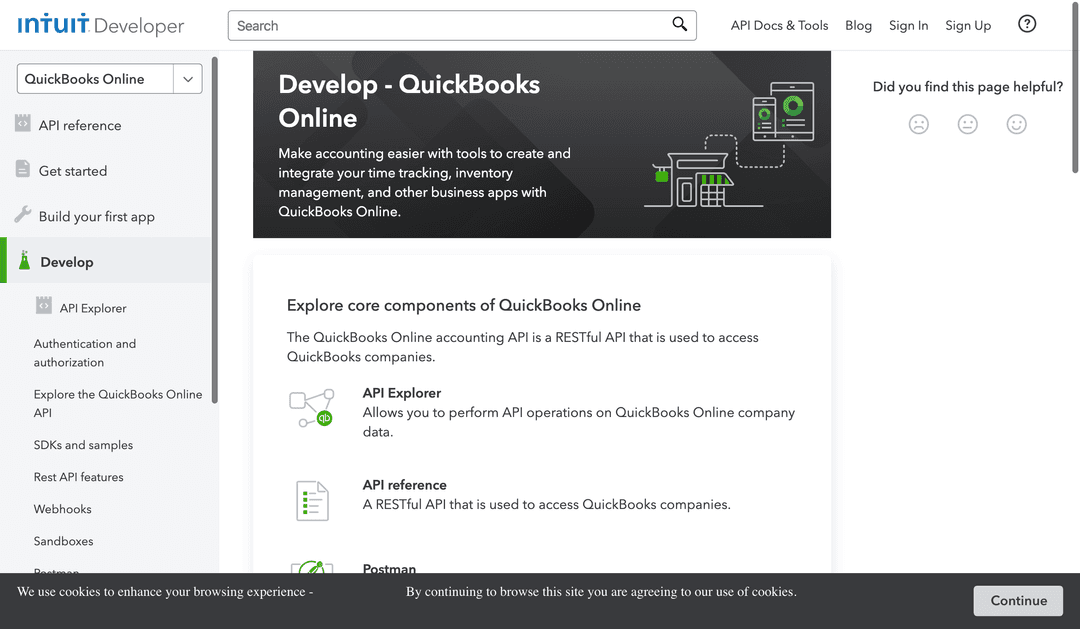 QuickBooks API Docs - Auth, Webhooks, SDKs for Developers | API Refs