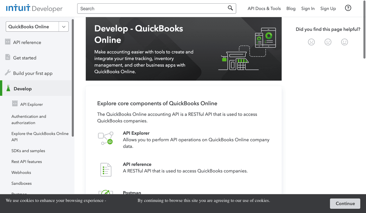 QuickBooks API Docs - Auth, Webhooks, SDKs for Developers | API Refs