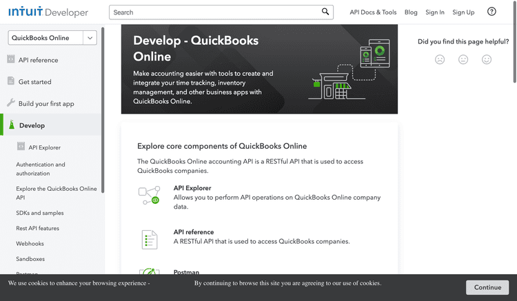 QuickBooks API Docs - Auth, Webhooks, SDKs for Developers | API Refs