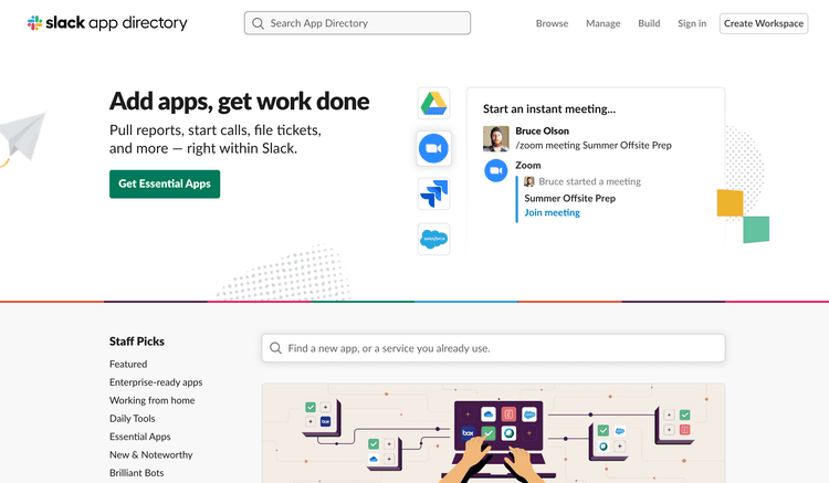 Slack API Docs - Auth, Webhooks, SDKs for Developers | API Refs